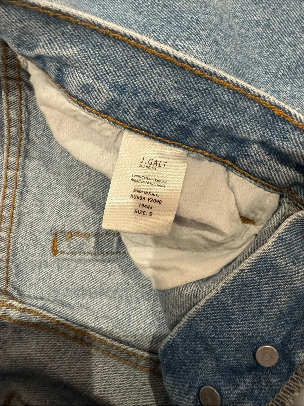 Brandy Melville | Jeans | Brandy Melville Light Blue Mid Rise Straight ...